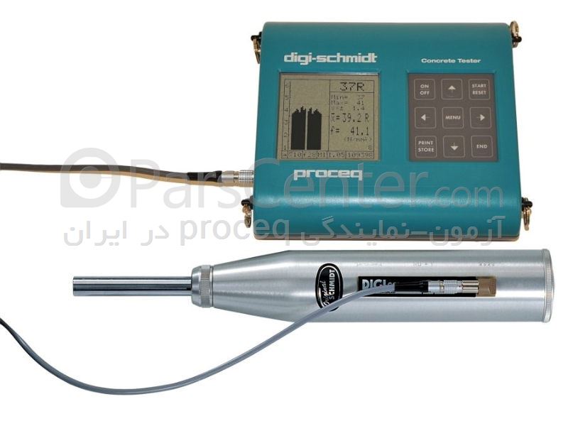 چکش اشمیت دیجیتال محصولات آزمایشگاه مقاومت مصالح در پارس سنتر