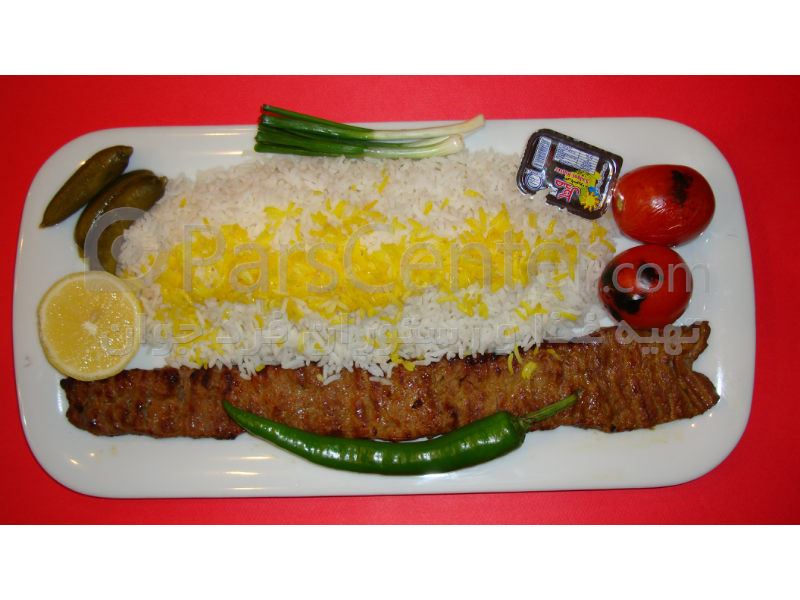 چلو کباب برگ مخصوص محصولات غذای گرم در پارس سنتر