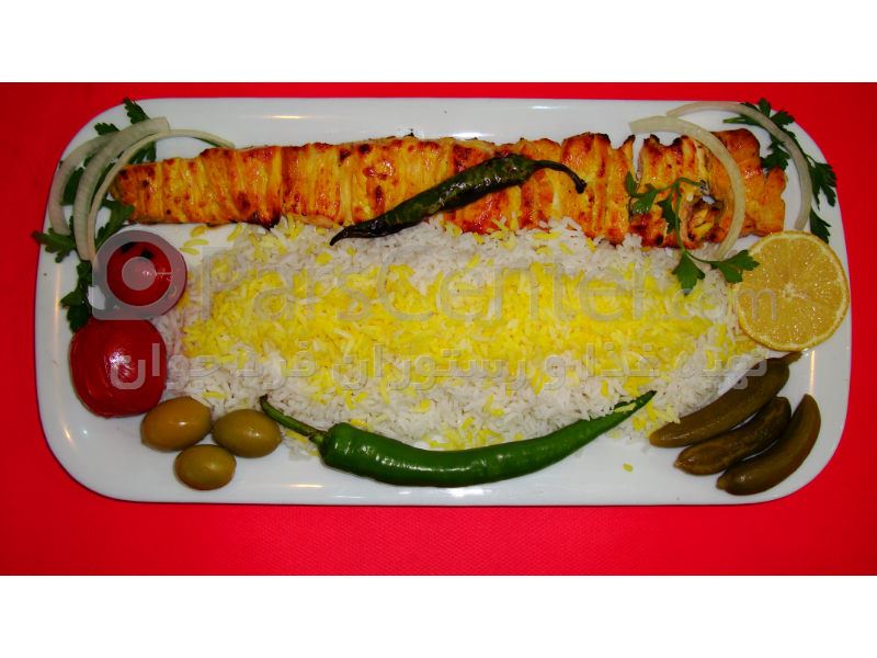چلو جوجه کباب مخصوص محصولات غذای گرم در پارس سنتر